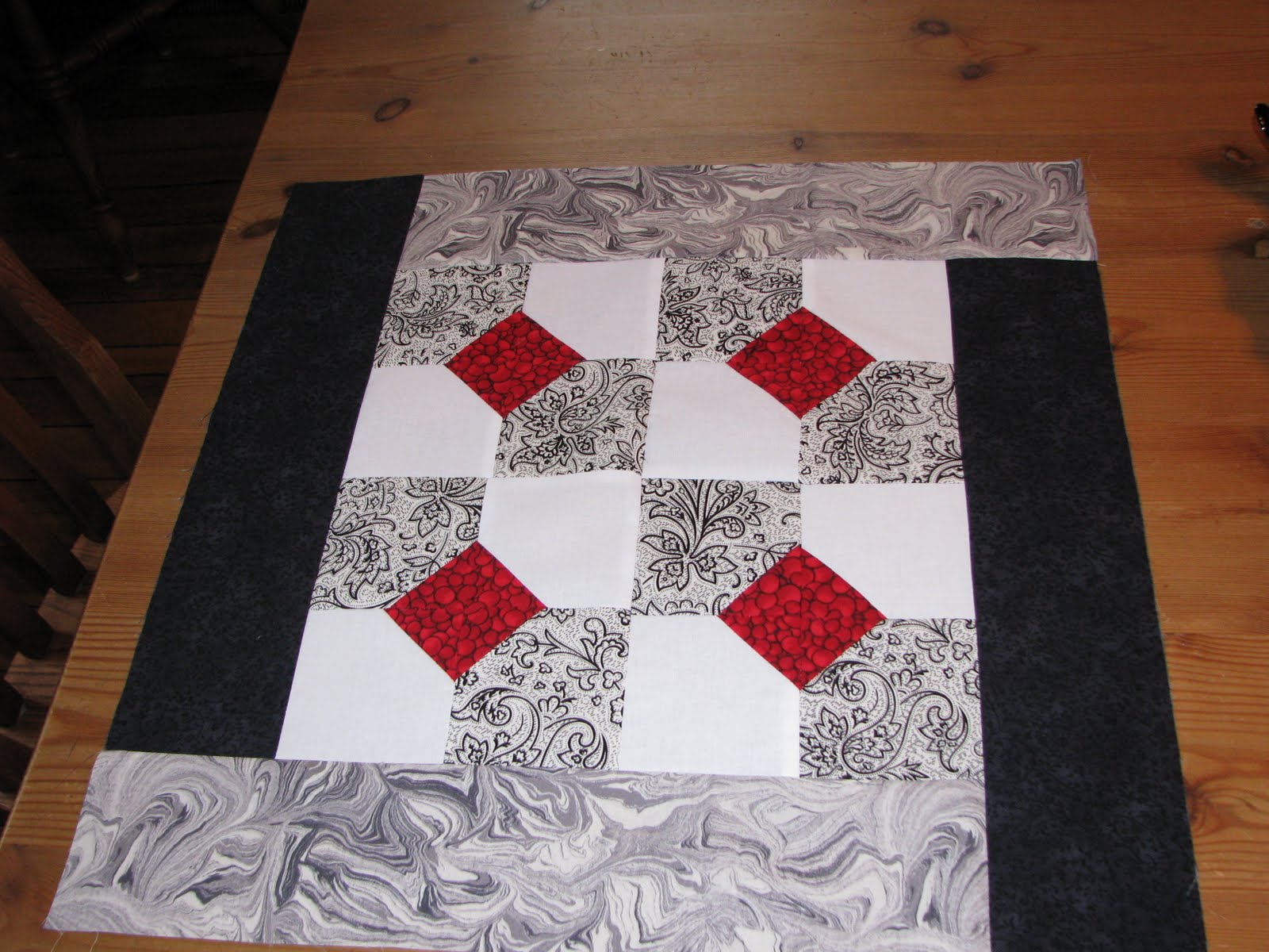 That British Woman: True Lovers Knot Quilt Block and more photos from ...