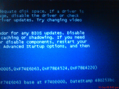 Take Note Take Heart: volsnap.sys: Blue screen @ boot-up - Windows XP