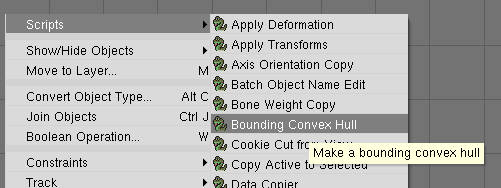 Adrian Boeing: Blog: Convex Hull Generation in Blender