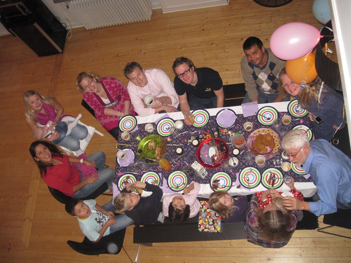 Den sista husmodern: Cool kalasbild!