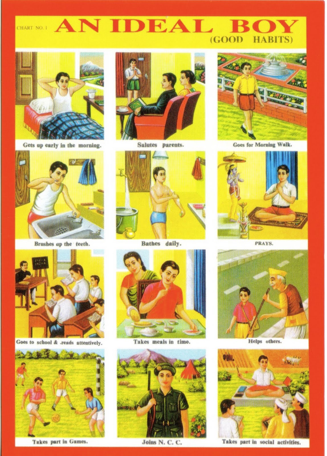 Expressions of Love...: An Ideal Boy and Means of Recreation