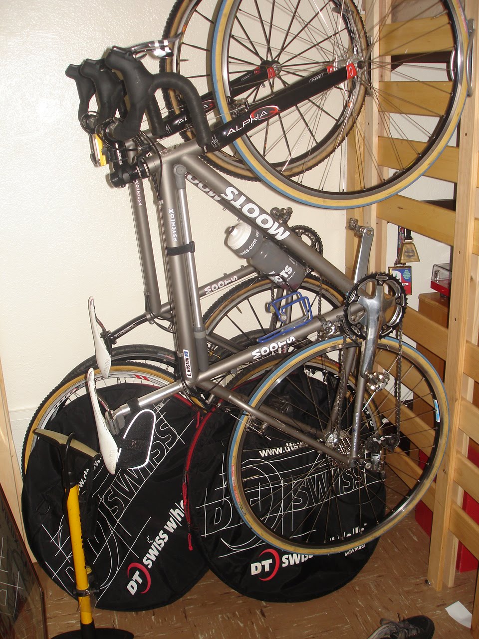 My bicycle - and how should I hang it in my college dorm? - Weight Weenies