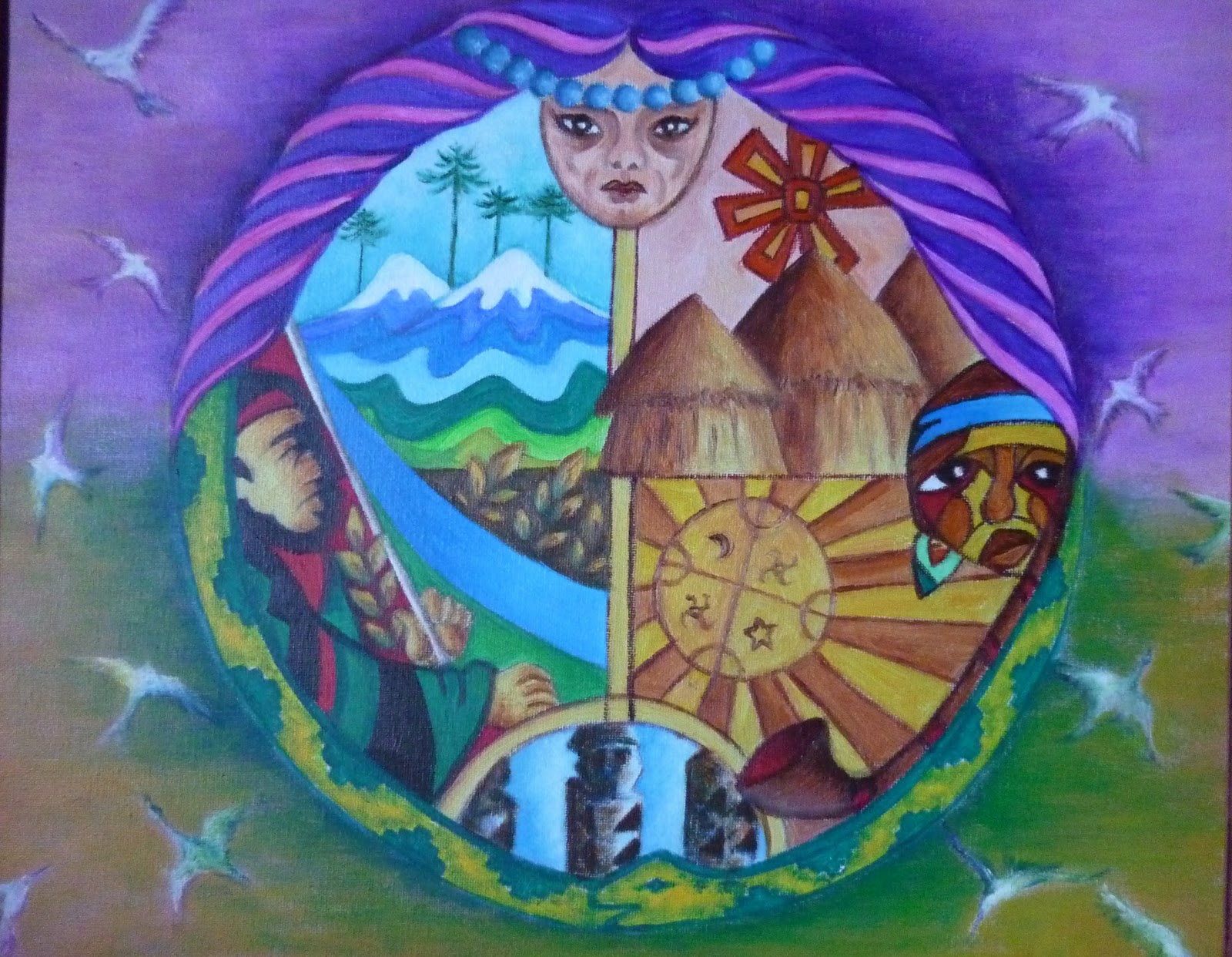 OBRAS de Carmen Sylvia Muñoz Labra: Contenidos Mapuches