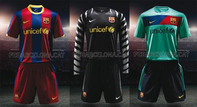 Seth Speaks Soccer: Barca Unveils New Kits!!!