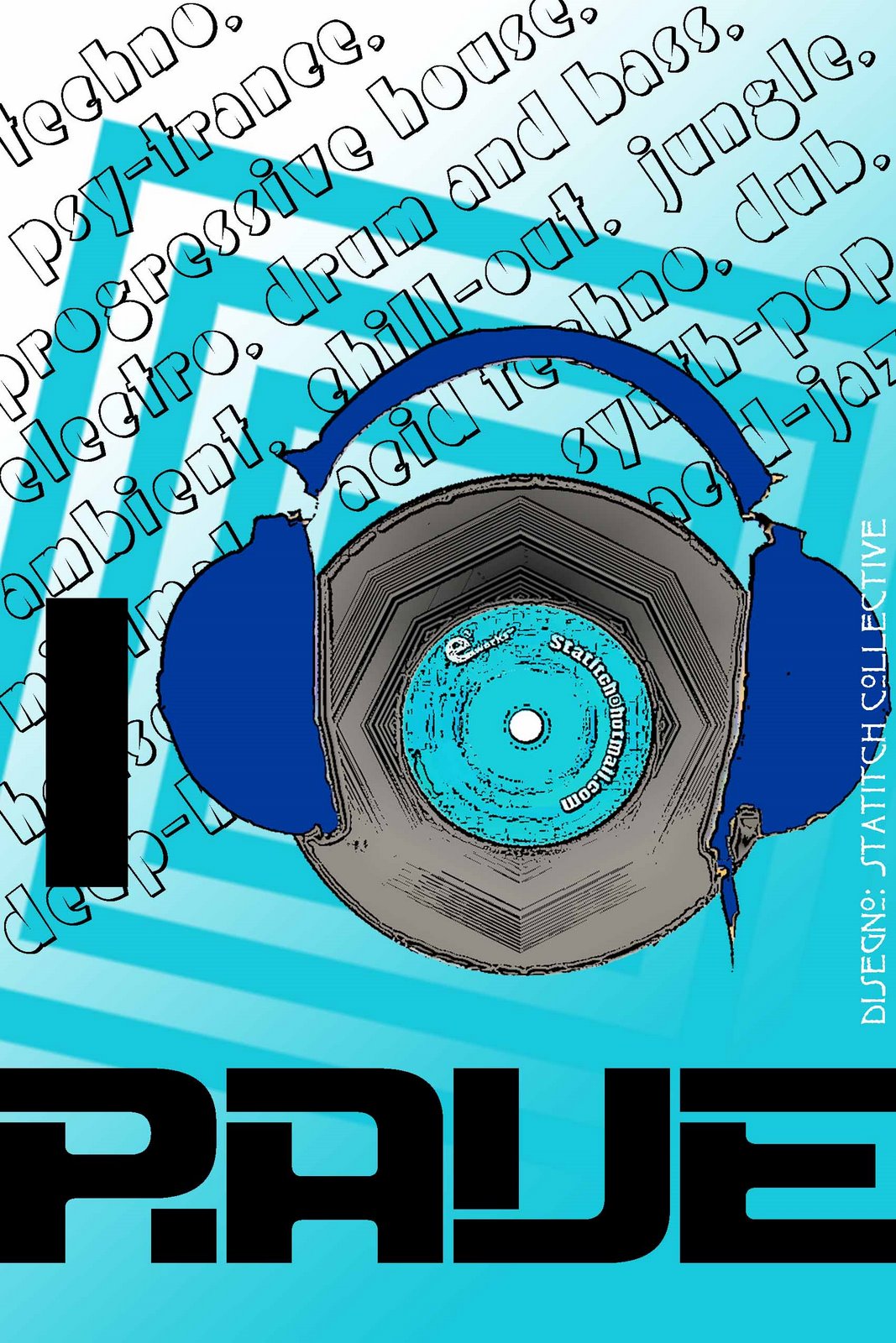 statitch // xatp.transmedia: disegno -I Love Rave-