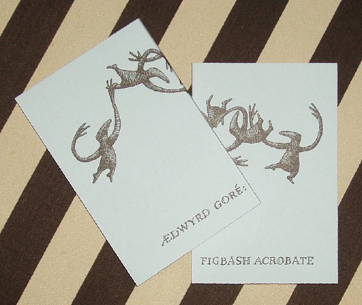 Goreyana: November 2010