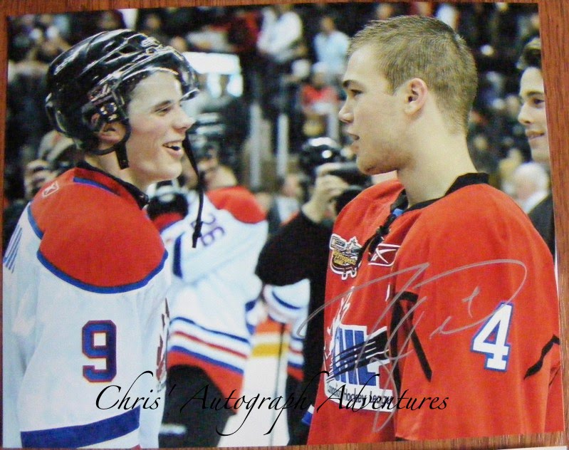 Chris' Autograph Adventures: Can't Miss Prospects; Taylor Hall