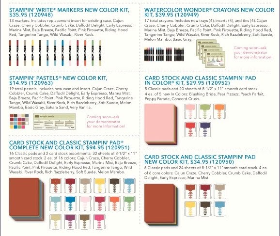 Crafts by Beth: Stampin' Up!'s New Color Renovation Kits...