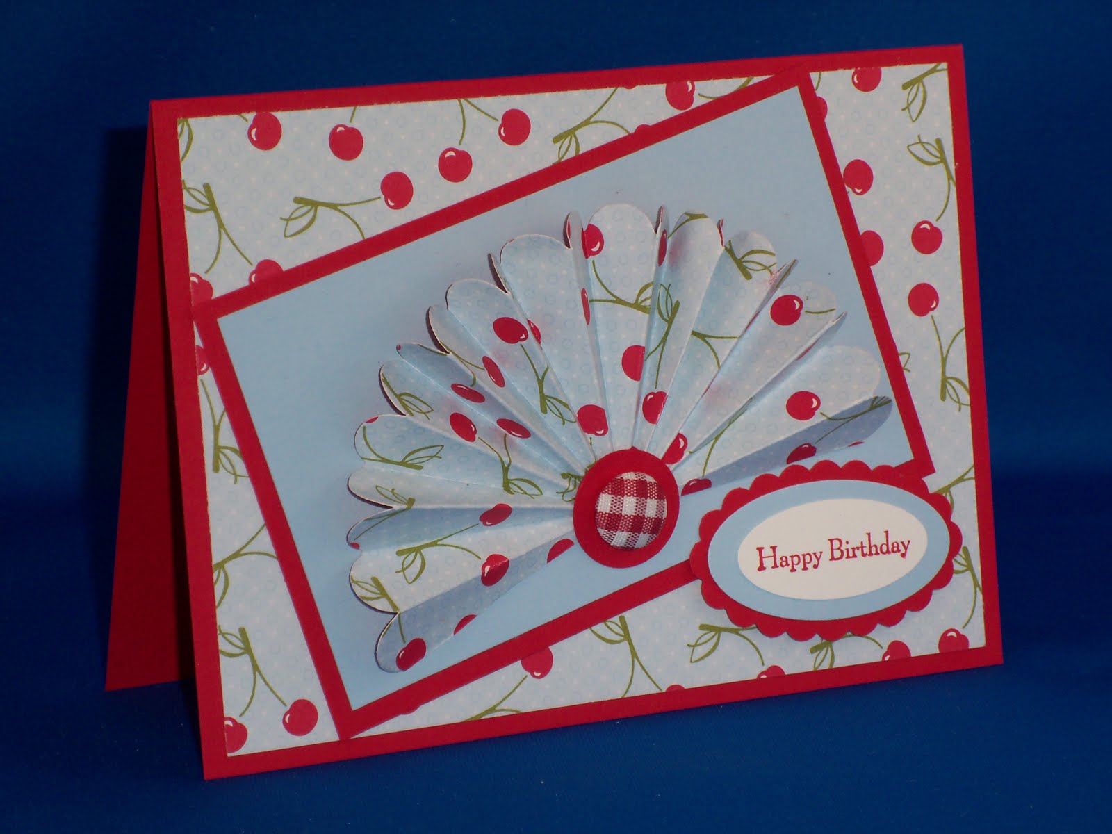 Crafts by Beth: Fan Fold Card