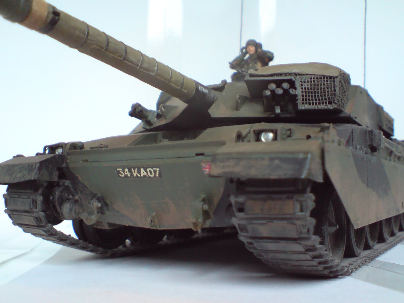 CHALLENGER I ANA MUHAREBE TANKI (CHALLENGER I MAIN BATTLE TANK) - Kara ...