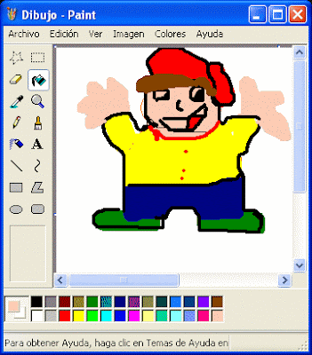 el computador en el preescolar: EL MANEJO DE PAINT EN LOS NIÑOS