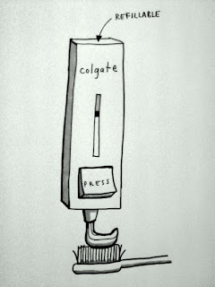 Ping: Colgate toothpaste dispensers