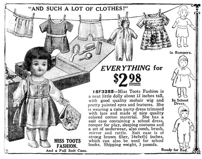 Doll Consequences: Miss Toots Fashion