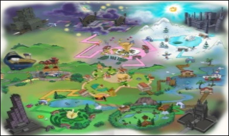 Ally's Toontown Blog: Map Of Toontown