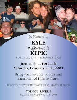 Paxglade Valley: RIP- Kyle Kepic