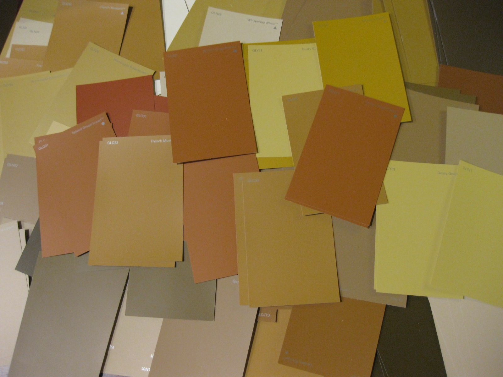 Life Crafts & Whatever: Easy but Fabulous Paint Chip Wall Art