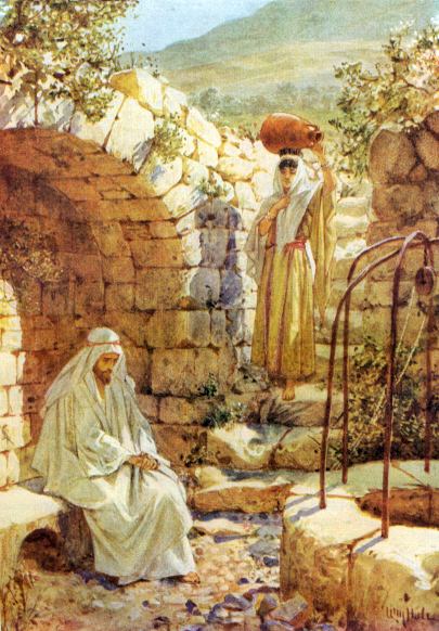 EN EL NOMBRE DE JESUS: JESUS Y LA MUJER DE SAMARIA