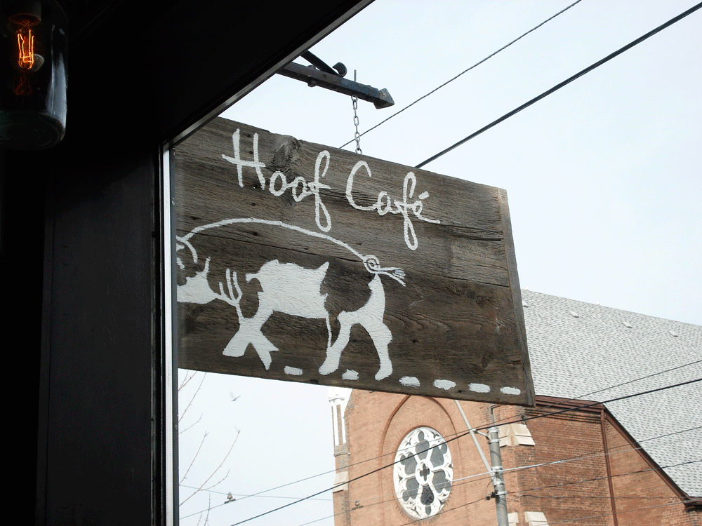 sake + cheese: hoof cafe