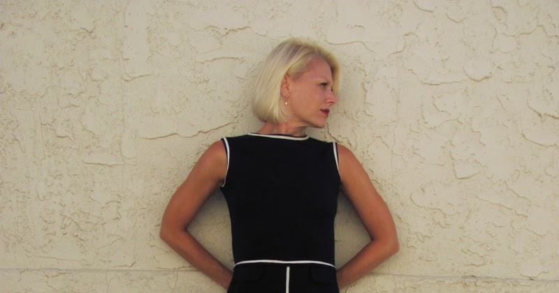 Cinema Connection--Mod 1960s Parisian dress from GlamAmor | GlamAmor