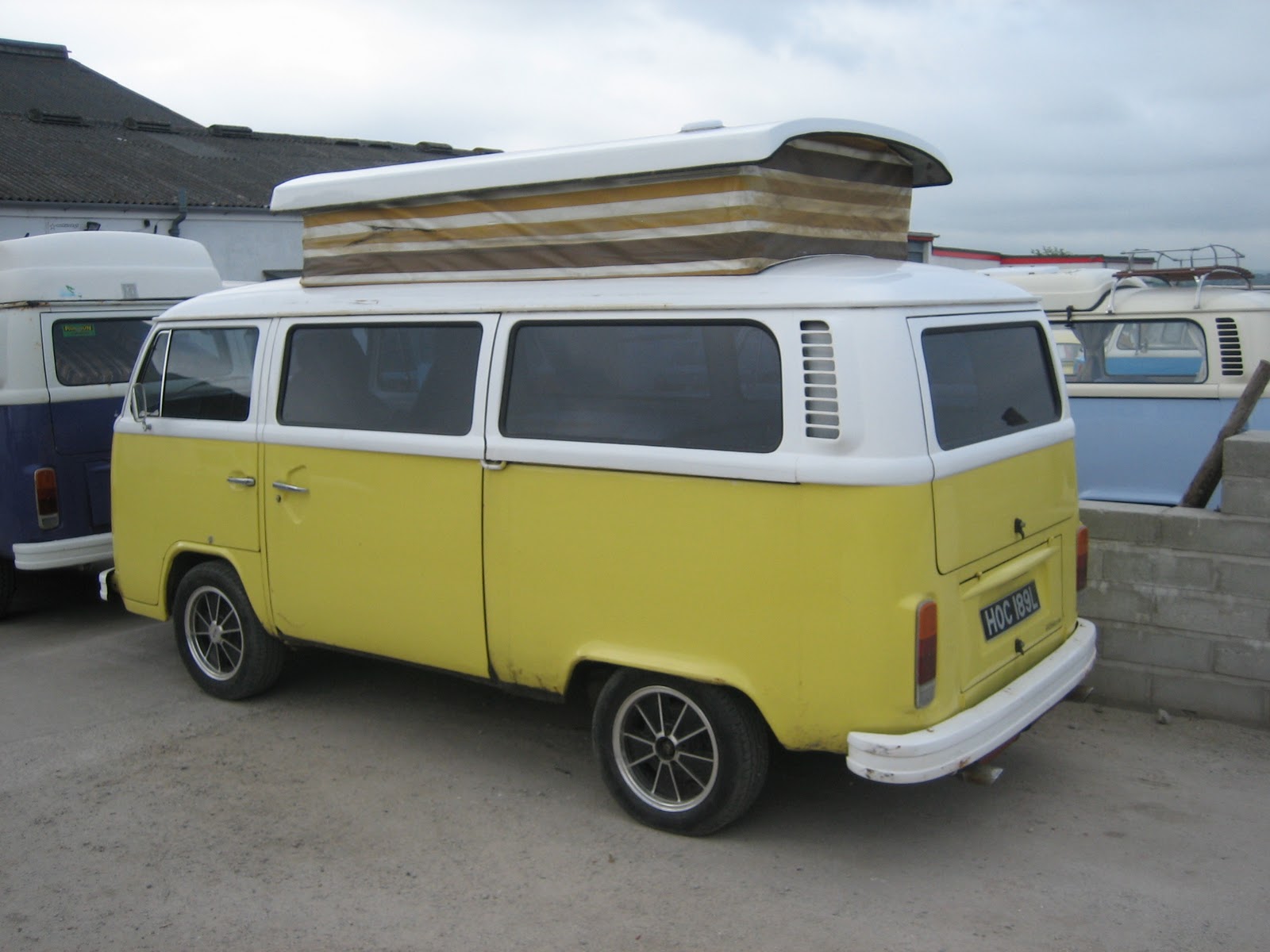 Colin Rouse Auto Trim Cornwall: VW Bay Window Van, Complete Rear ...