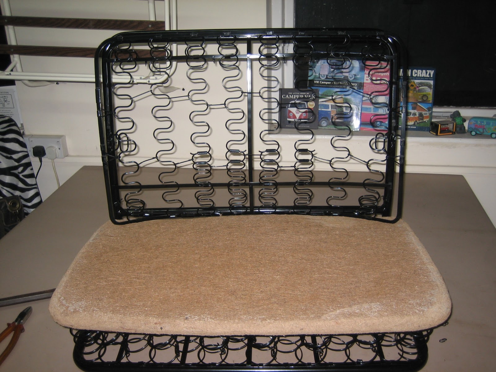 Colin Rouse Auto Trim : VW Split Screen Tin Top Camper Van Upholstery.