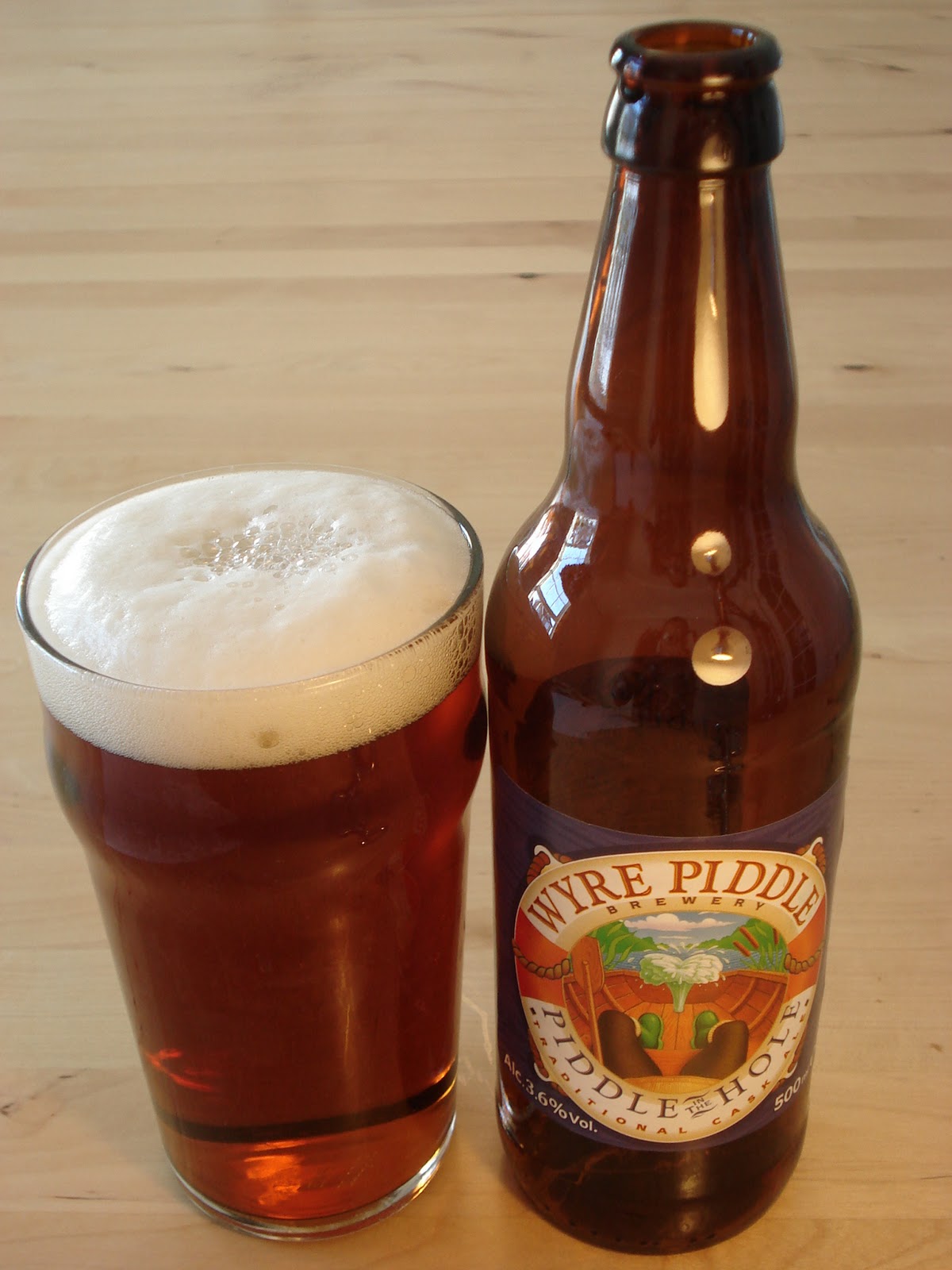 The Bottled Beer Year: Day Nine, Beer Nine - Wyre Piddle's "Piddle In ...