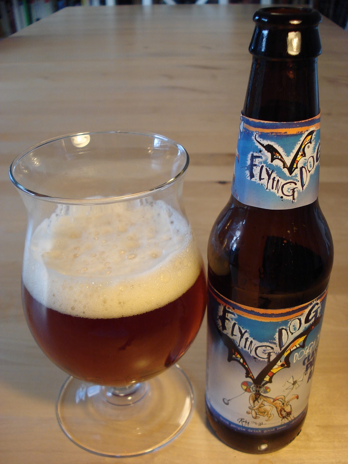 The Bottled Beer Year: Day 59, Beer 59 - Flying Dog's "Doggie Style"
