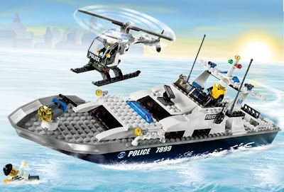 My little Toys Chamber: Lego 7899 Police Boat