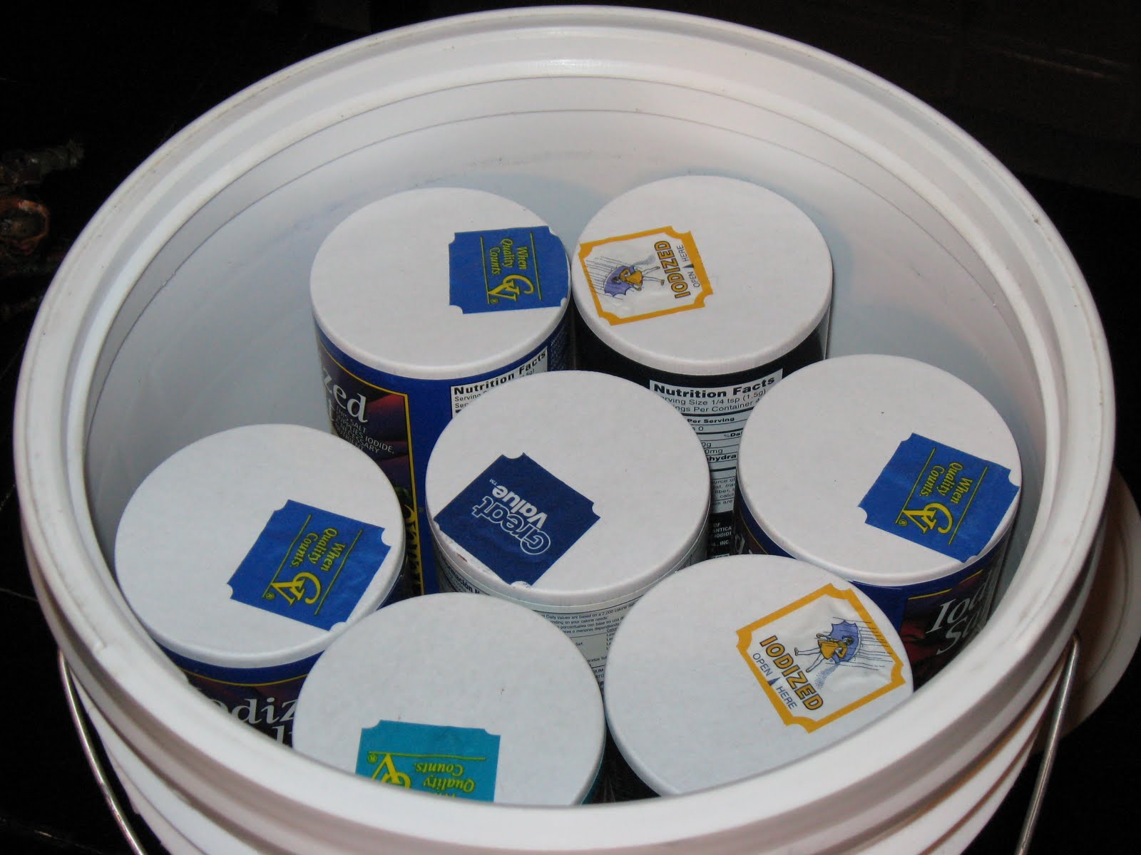 Idea Bottle: Food storage- SALT