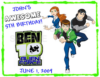 ERINMTZ - Character party items and potty training reward charts!: BEN ...