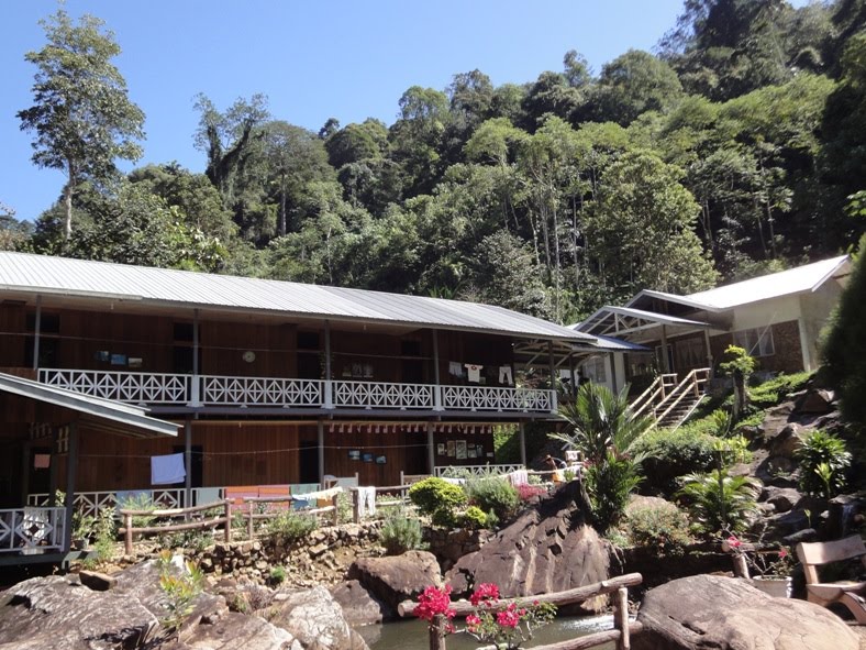 Language in Brunei: Merarap Hot Springs