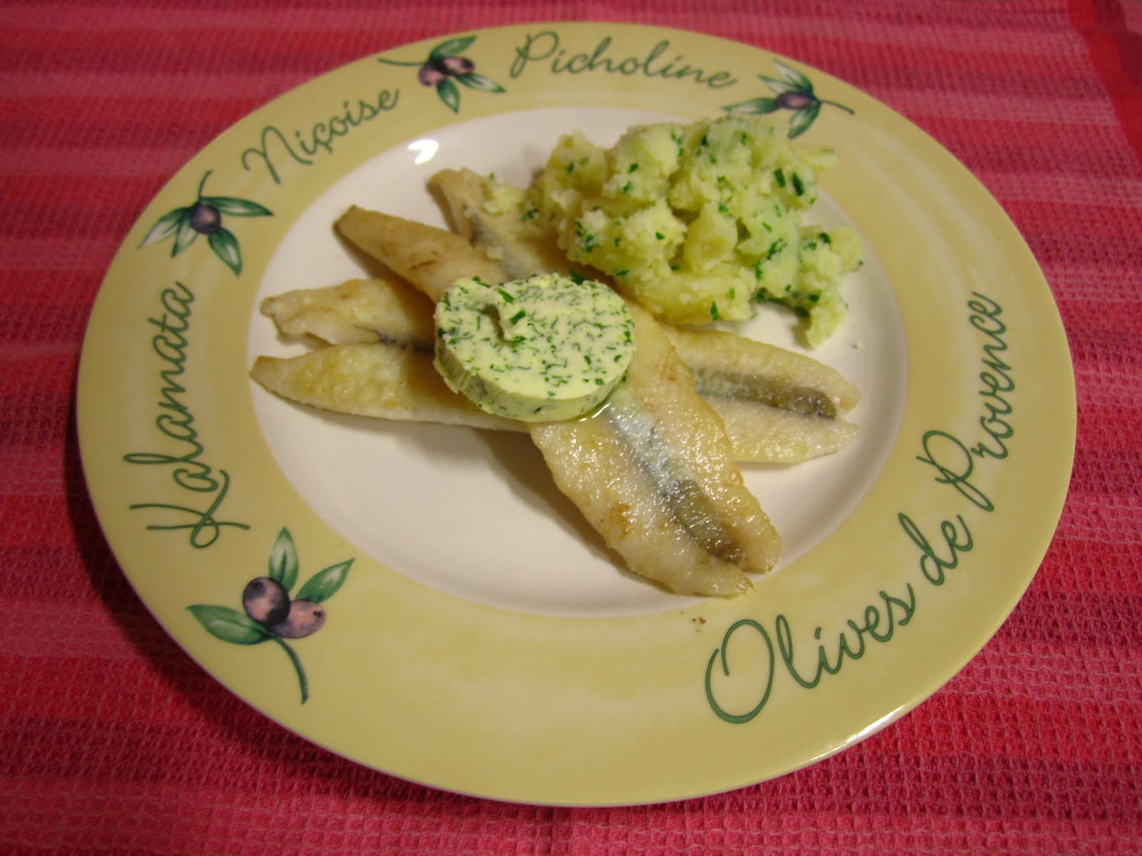 Cocinando en BA: PEJERREY CON MANTECA DE HIERBAS