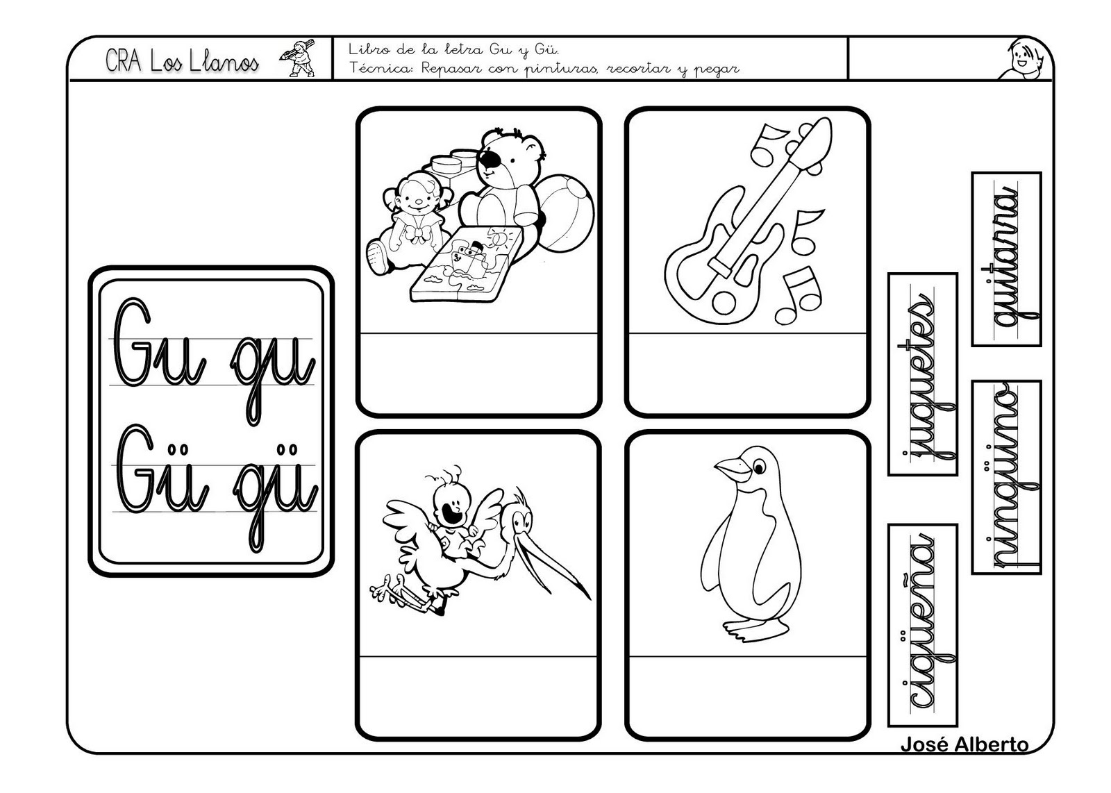 A BIT IN SPANISH, A BIT IN ENGLISH: G/GU/GÜ