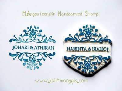 The Dazzling LadyBie: Projek Kahwin: Wedding Stamp Idea