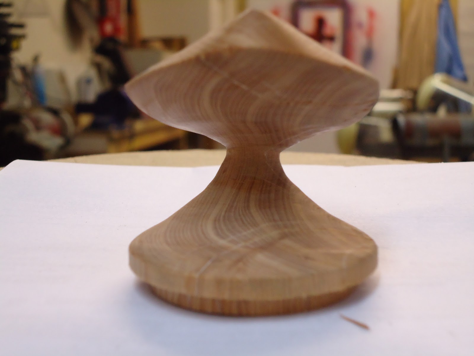 Artistry In Wood: Off center turning.