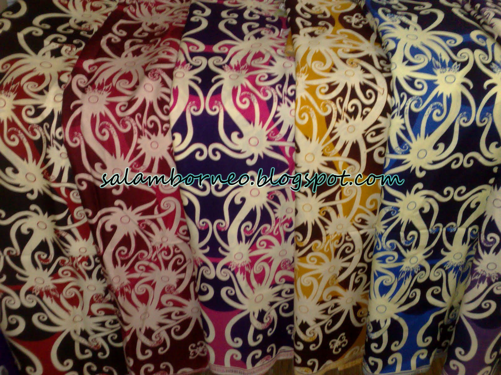 Salam Borneo: BATIK SARAWAK-TO JOHOR WITH LOVE