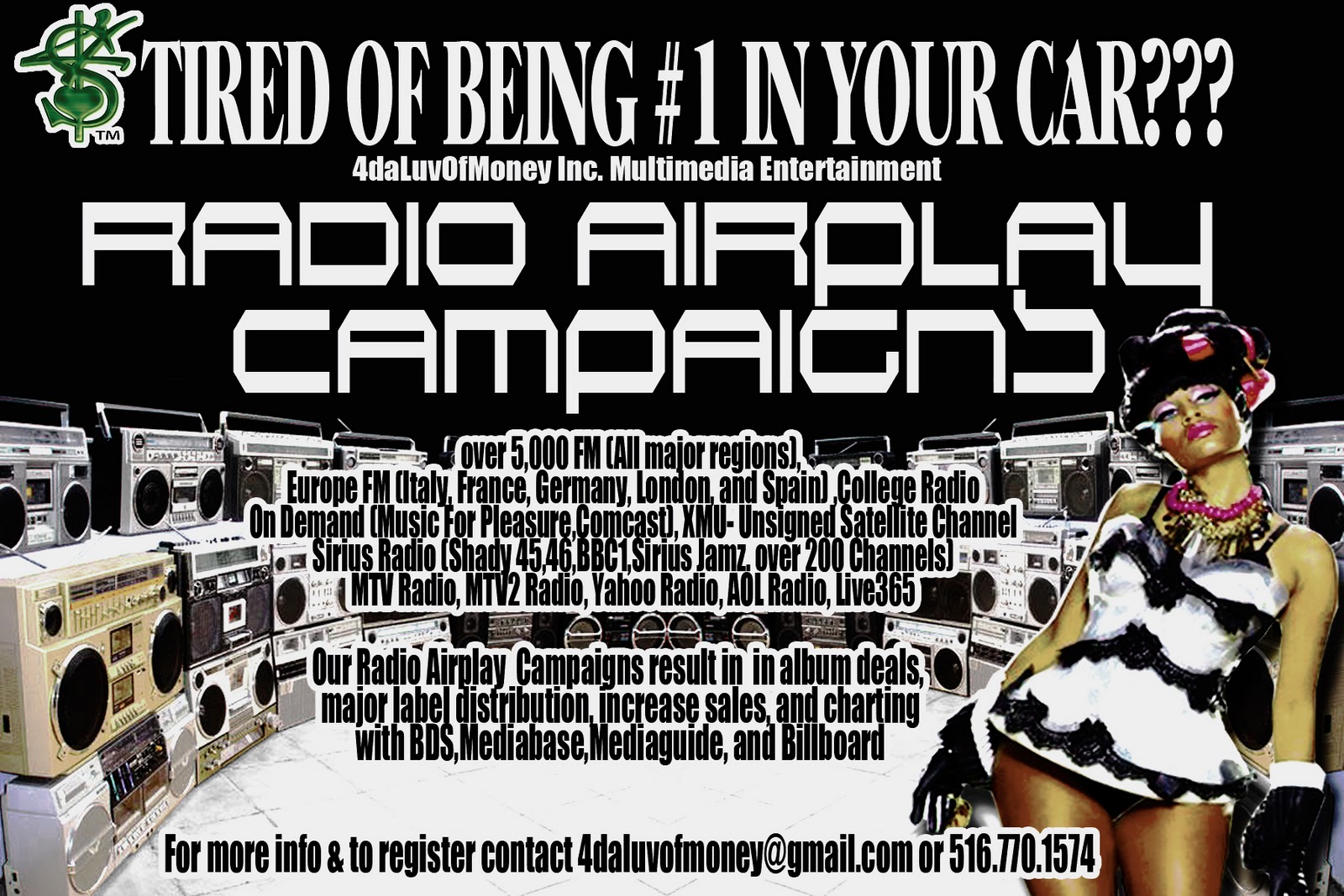 ForTheLoveOfmoney Inc.: Radio Campaigns