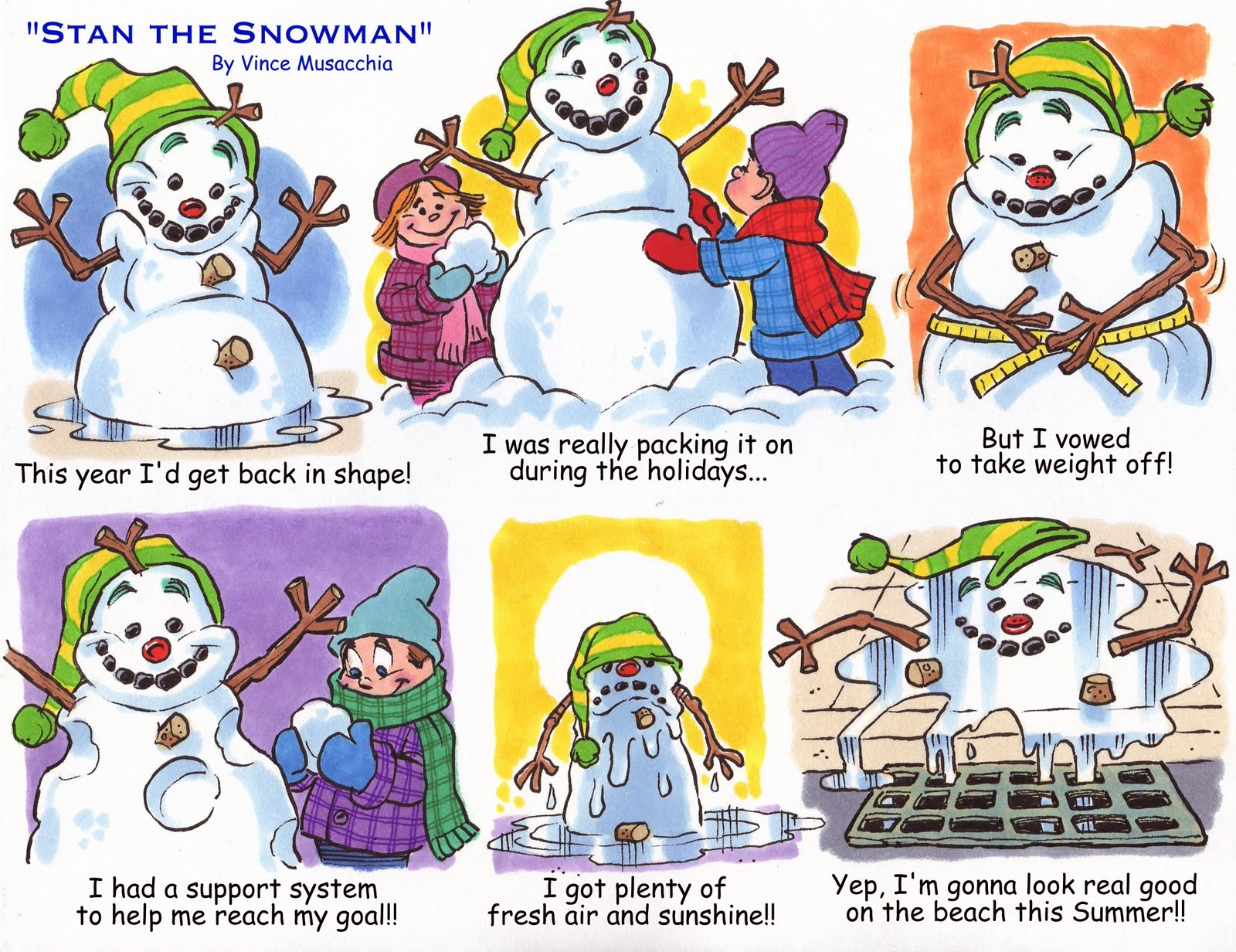 Vince Musacchia's Portfolio: Comic Strips