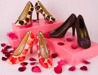 Edible Shoes: Chocolate-Made