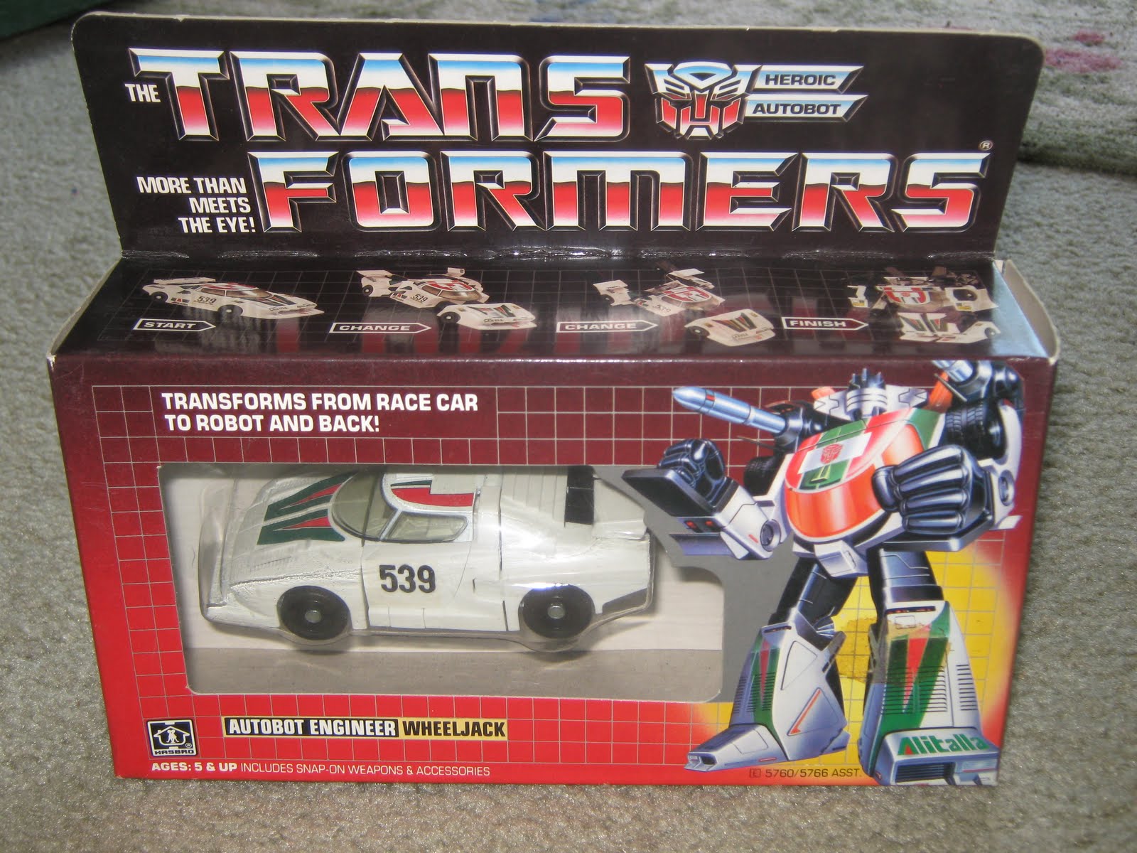 iamratchet: Transformers Original G1 Wheeljack MISB Factory Sealed in ...
