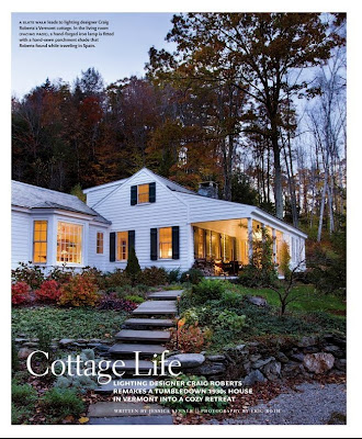 Houses Gardens People: Dallas Lighting Designer Craig Roberts' Vermont ...
