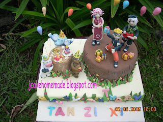 Jcakehomemade: Naruto Cake