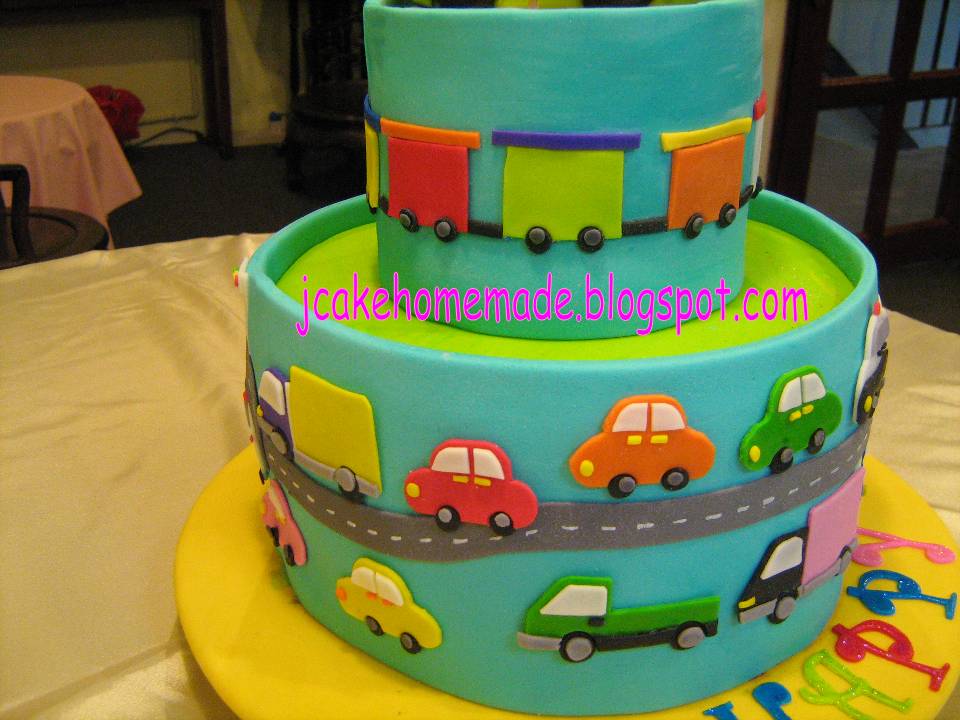 Jcakehomemade: Transportation cake