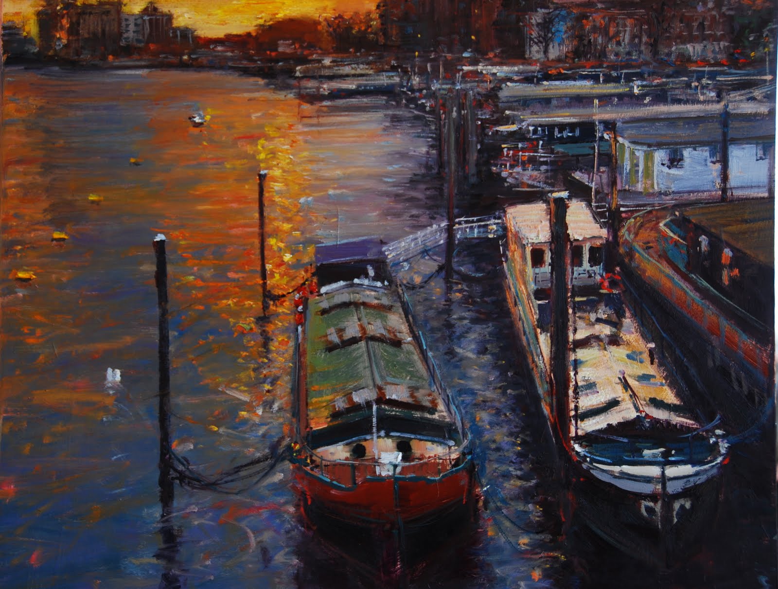 ADEBANJI ALADE: MY ART, MY PASSION FOR SKETCHING: Evening Light, from ...