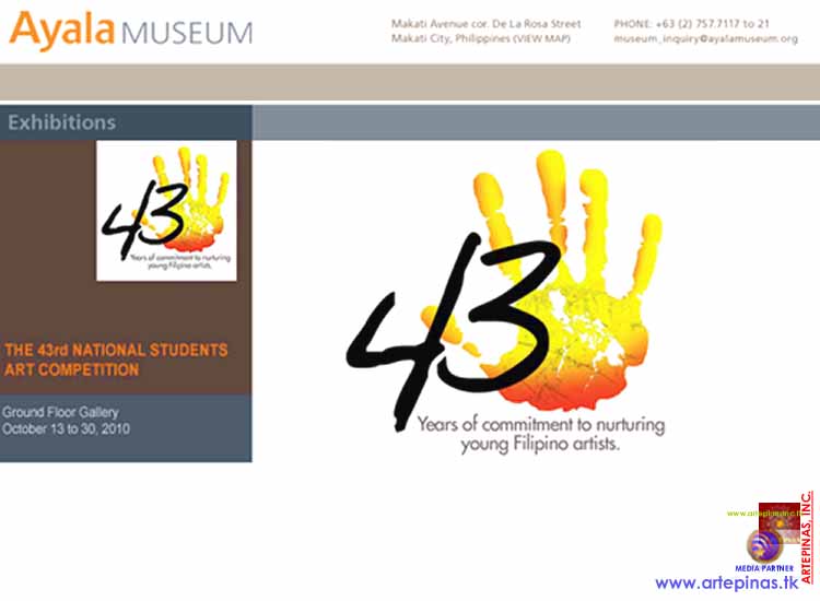 ARTEPINAS: THE 43RD SHELL NATIONAL STUDENTS ART COMPETITION EXHIBITION