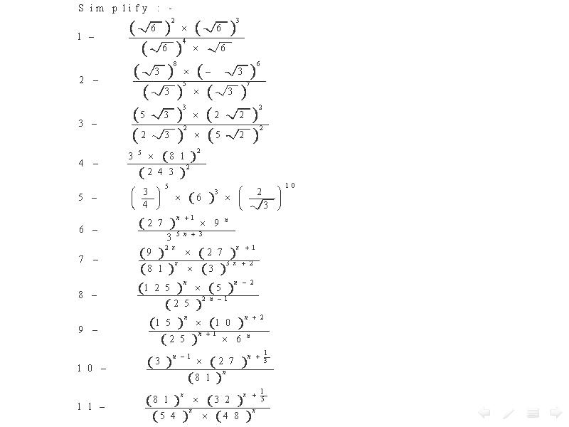ABDO111: Non-negative integer Powers