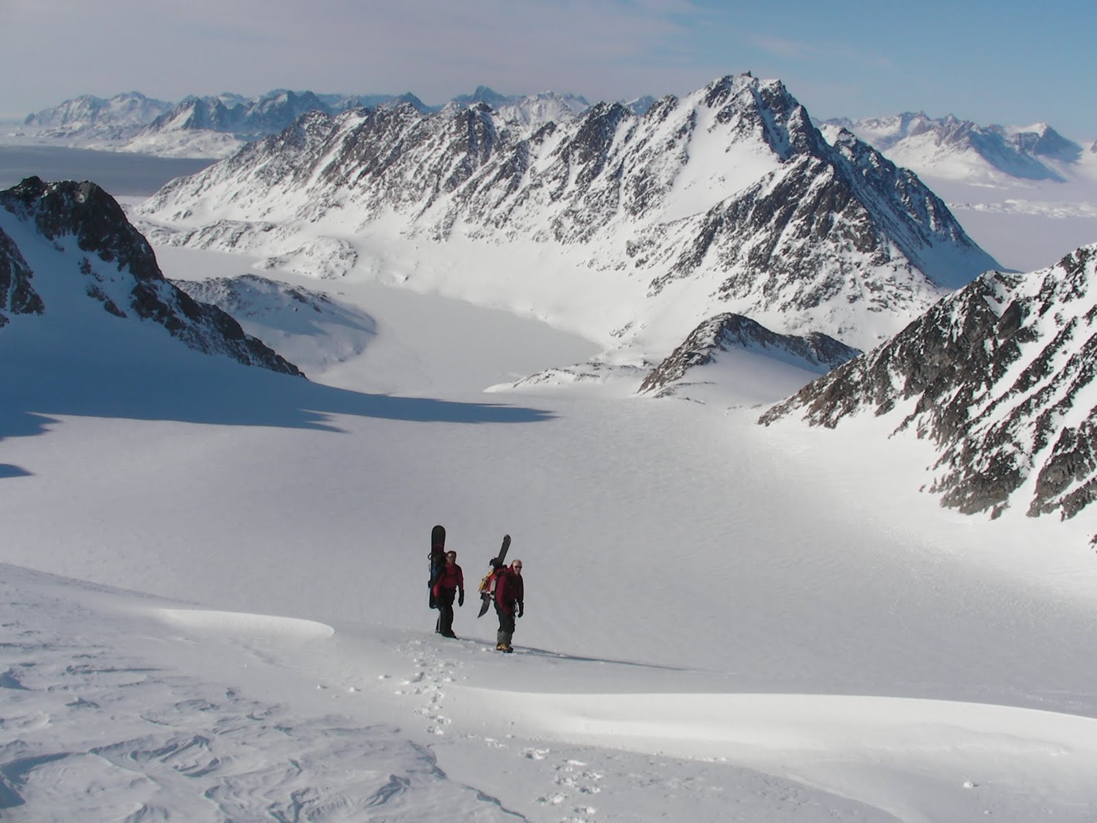 McNab Snowboarding Chamonix: Greenland! peaks, snow, sea ice and Polar ...