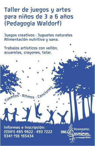 ONG Germinar Pedagogia Waldorf en Rosario: enero 2011