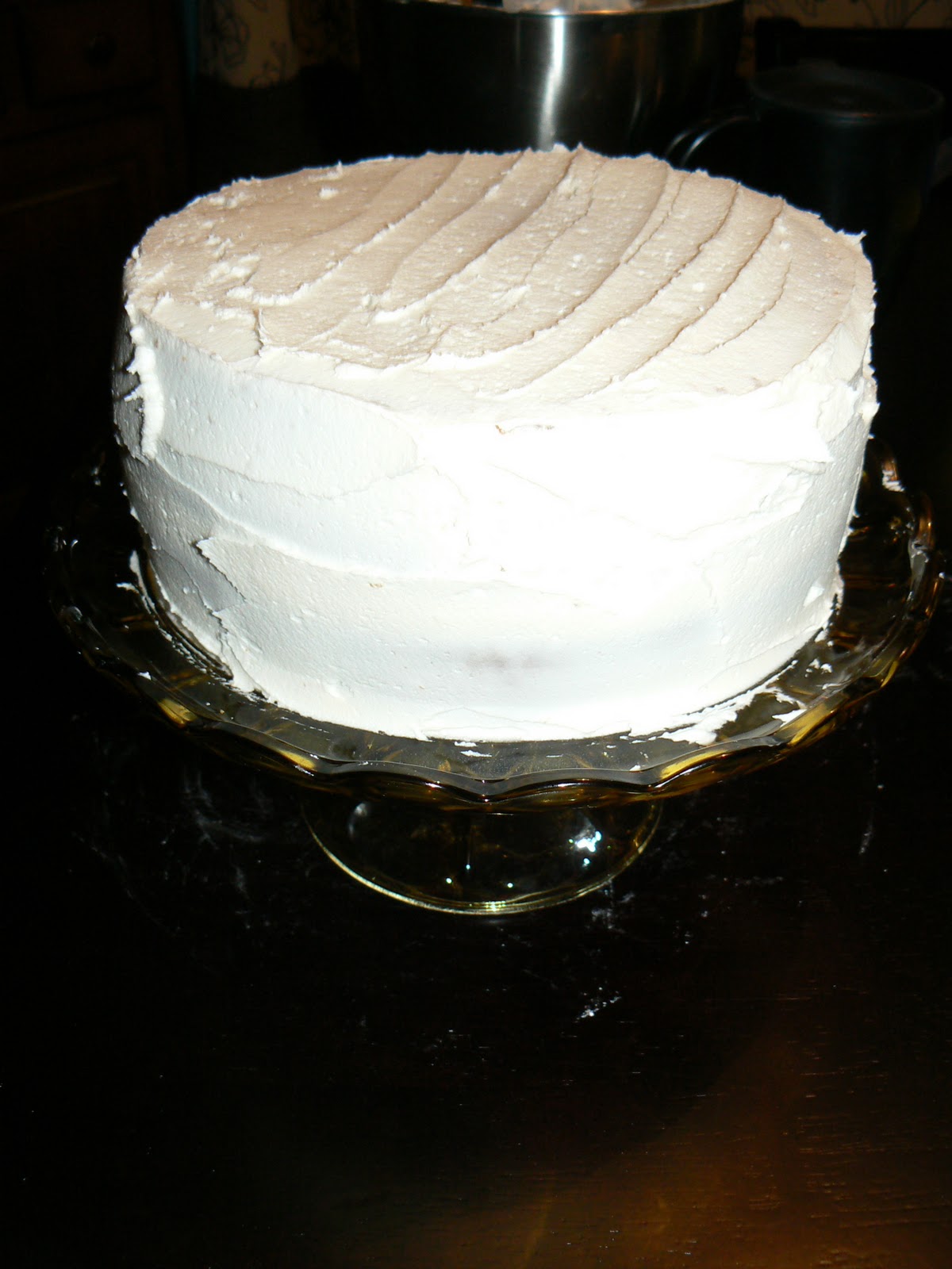 Create & Celebrate: Striped Cake Trial