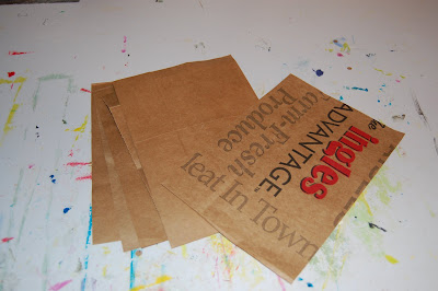 Inspiration turn Design: DIY Paper Bag Note Cards